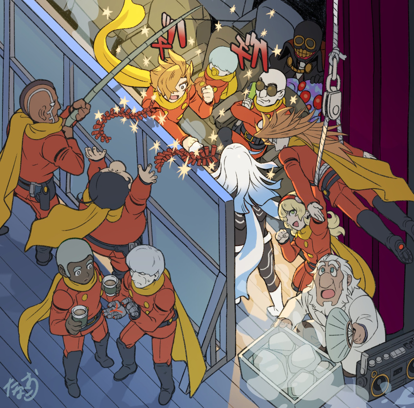 Safebooru - 0010 (cyborg 009) albert heinrich black boots black ghost blonde hair boots brown ...