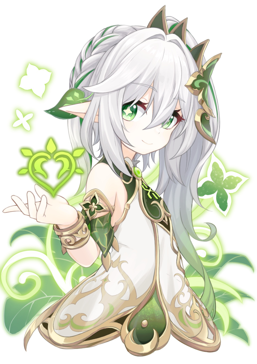 Safebooru - 1girl bare shoulders bracelet closed mouth commentary ...