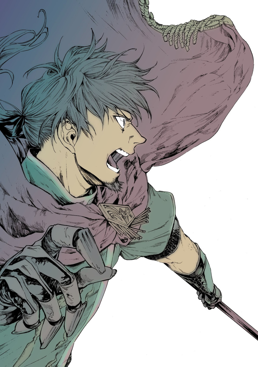 Safebooru - 1boy facial hair fate/grand order fate (series) floating ...