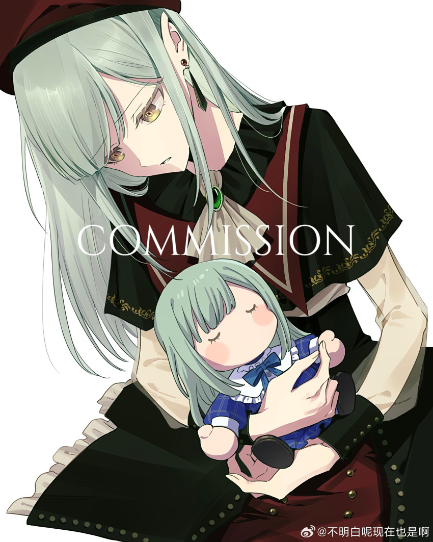 Safebooru - 1girl ascot bang dream! bang dream! it's mygo!!!!! beret black capelet black skirt ...