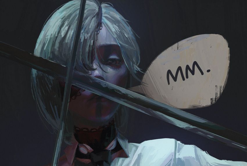 Safebooru - 1girl black necktie chainsaw man collared shirt commentary english commentary ...