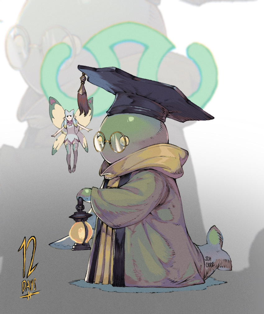 Safebooru - 2others black hat eos (ff14) fairy fairy wings final ...