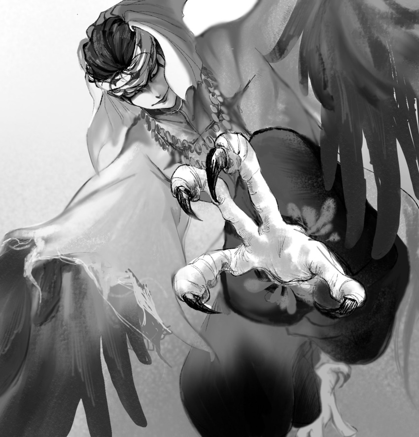 Safebooru - 1boy aiming aiming at viewer bird boy devil fruit power facial mark feet up ...