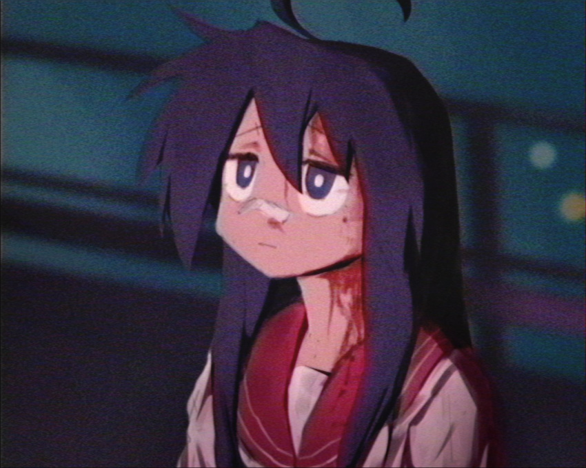 Safebooru - 1girl ahoge bandaid bandaid on face bandaid on nose blade ...