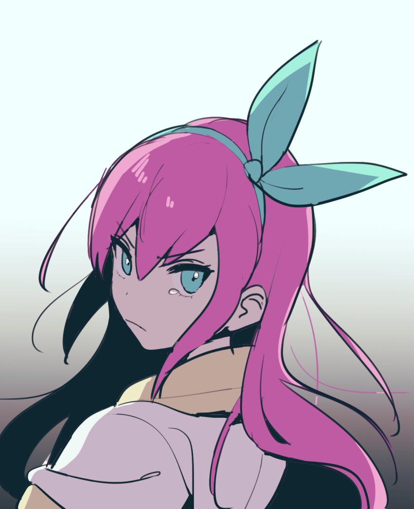 Safebooru 1girl Aubrey Faraway Omori Aubrey Omori Black Eyes 5429