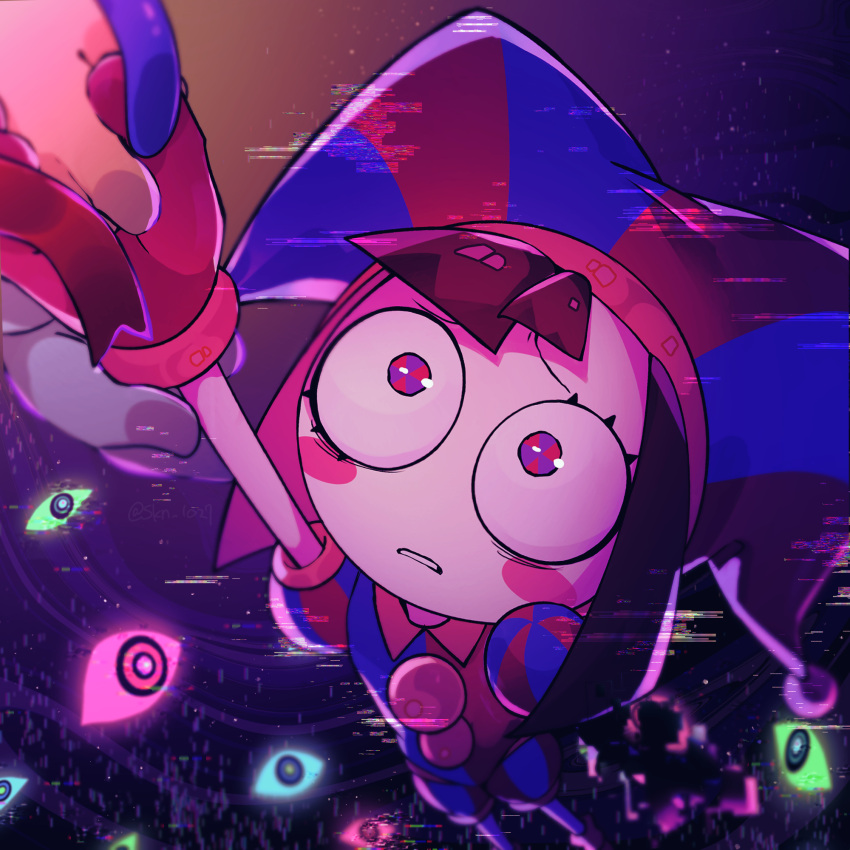 Safebooru - 1boy 1other 3girls black hair blush body horror gangle (the ...