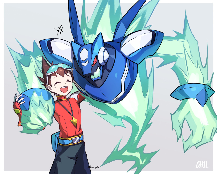 Safebooru - 2boys alien arm around shoulder artist name brown hair ...