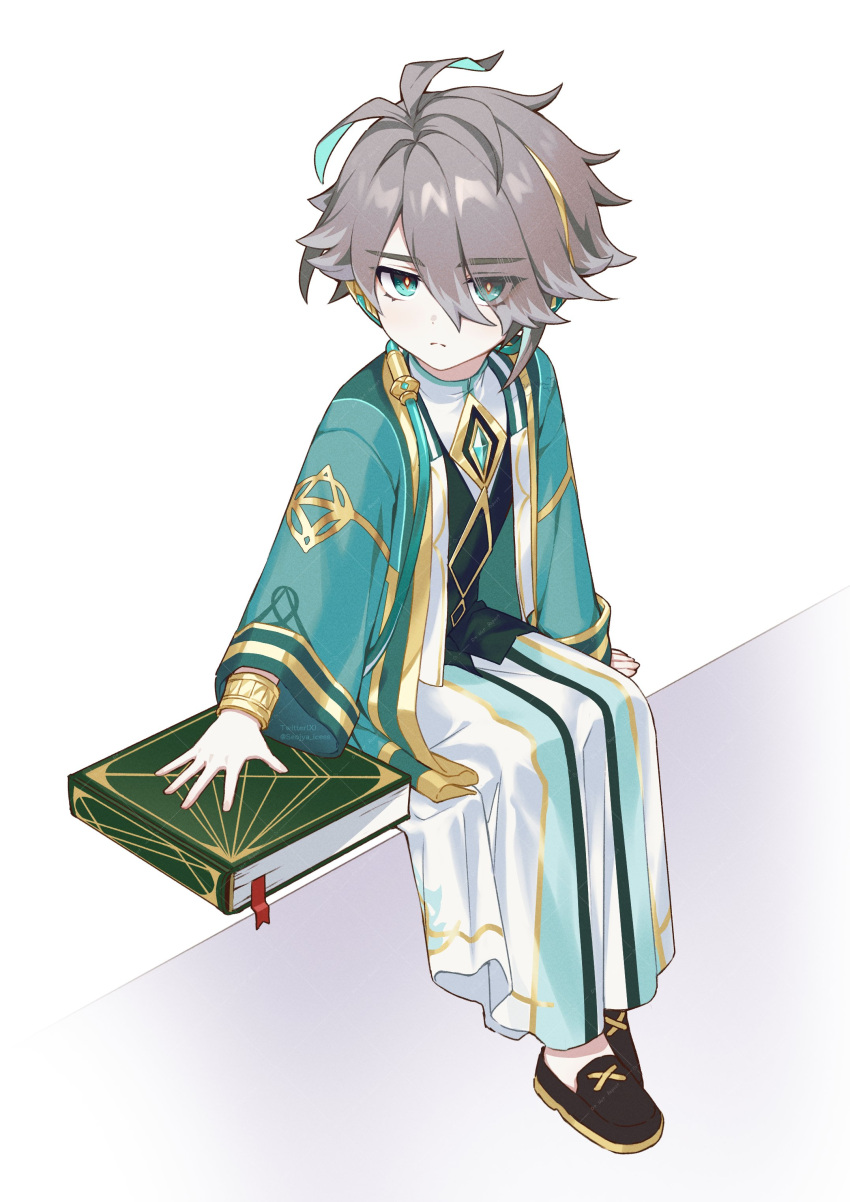 Safebooru - 1boy absurdres aged down akademiya uniform alhaitham ...
