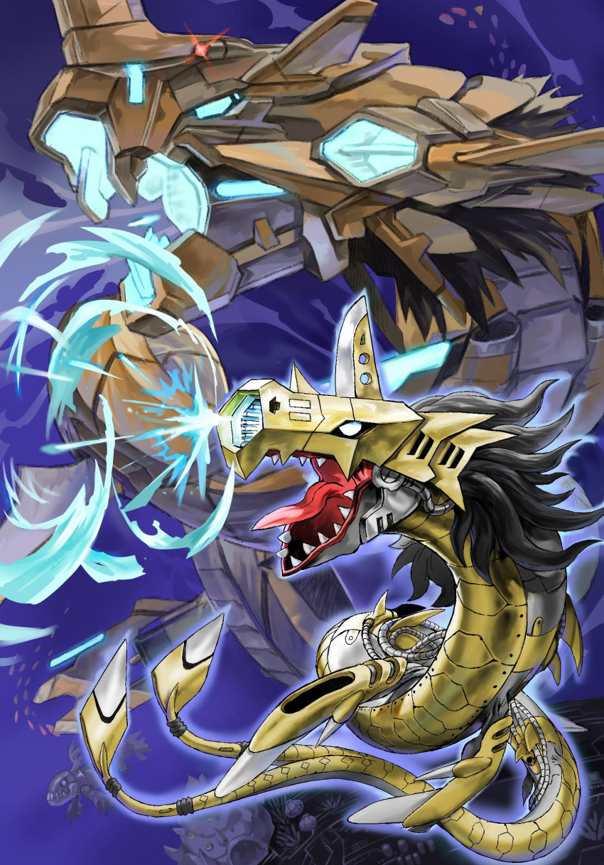 Safebooru - cannon coelamon cyborg digimon digimon (creature ...