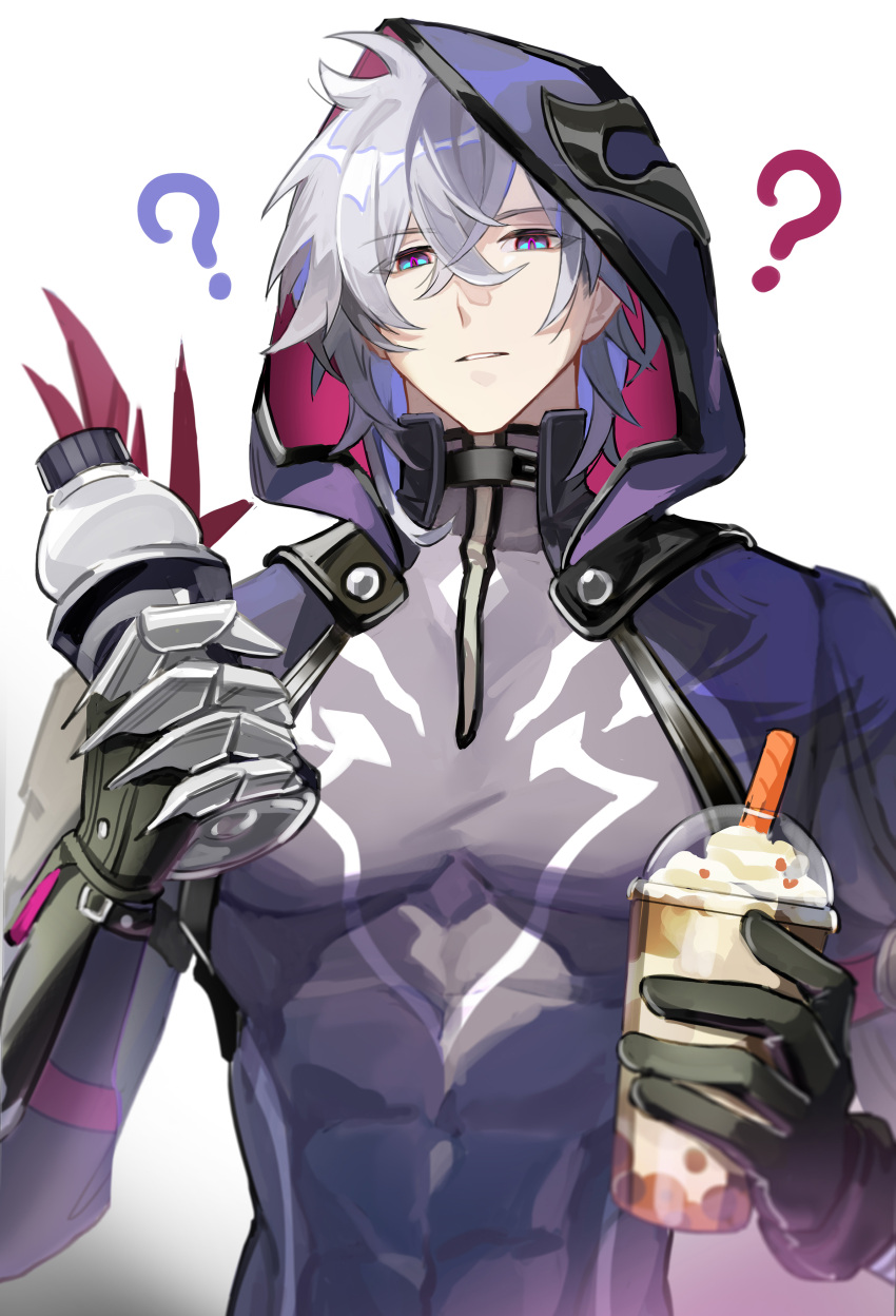 Safebooru - 1boy 625light ? abs absurdres armored gloves black choker black gloves choker ...