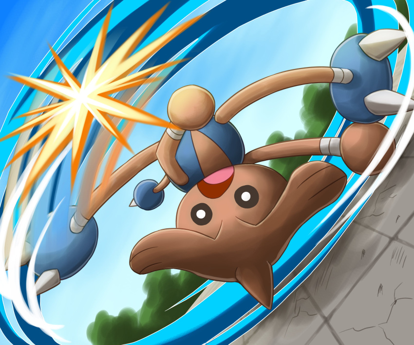 Safebooru - absurdres black eyes bright pupils claws highres hitmontop ...