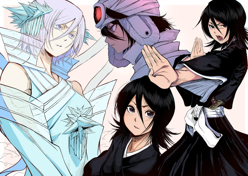 Safebooru - 1girl absurdres bankai black eyes black hair black kimono ...
