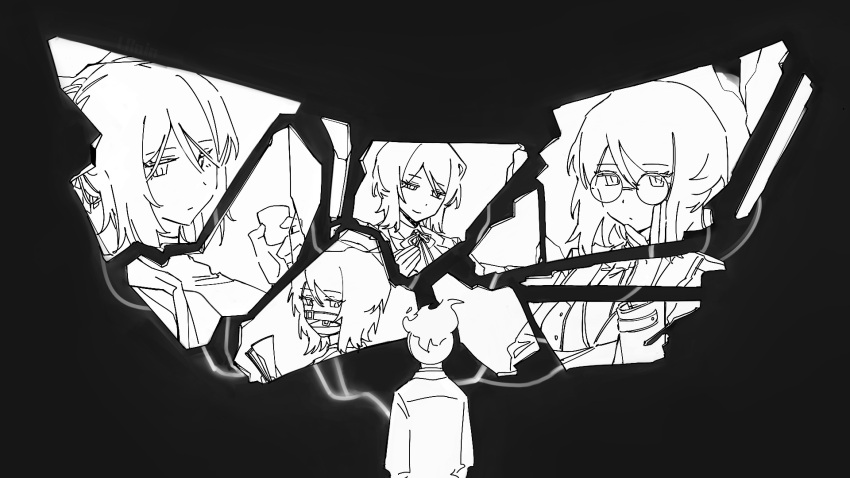 Safebooru - 1other 4girls blade lineage salsu faust (project moon ...