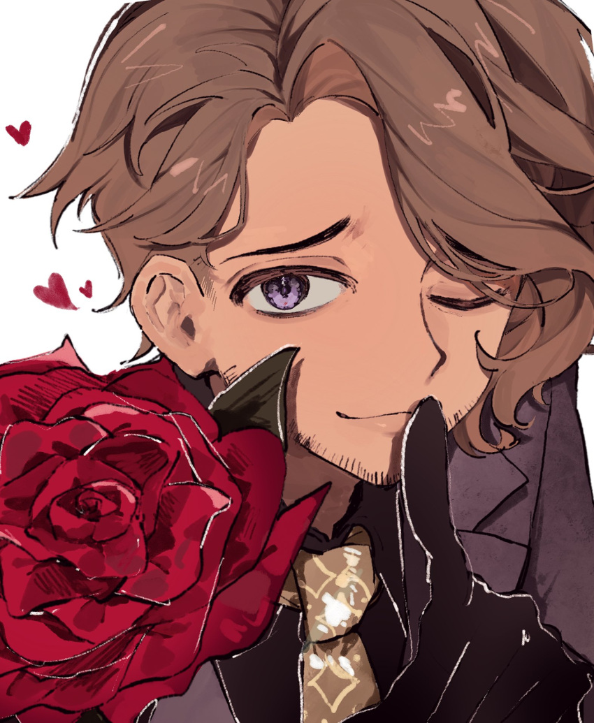 Safebooru - 1boy axis powers hetalia black gloves brown hair close-up facial hair finger to ...