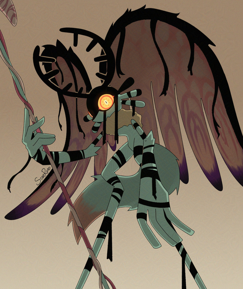 Safebooru - alternate eye color antlers brown background dream tiger ...