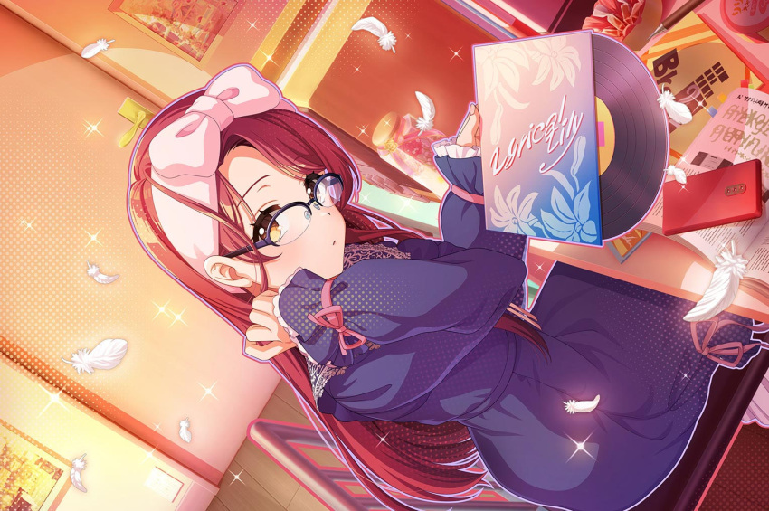 Safebooru - blush brown eyes brown hair d4dj dress kasuga haruna long hair | 5134110