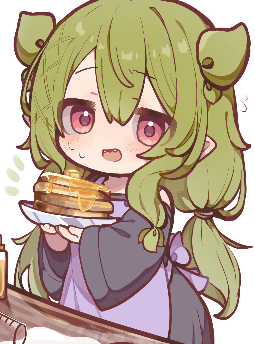Safebooru - 1girl absurdres apron awa teruru blush butter chibi chibi ...