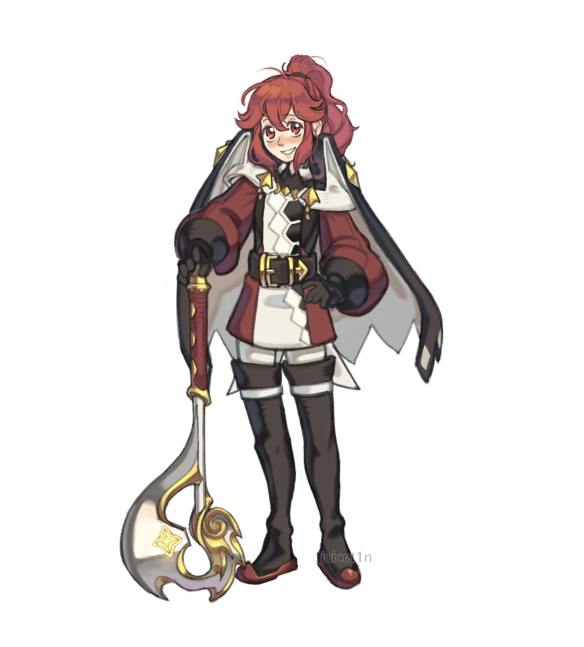 Safebooru - 1girl anna (fire emblem) axe battle axe cape fire emblem ...