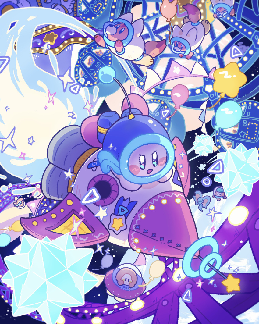 Safebooru - awoofy balloon blush stickers bright pupils elfilin ferris ...