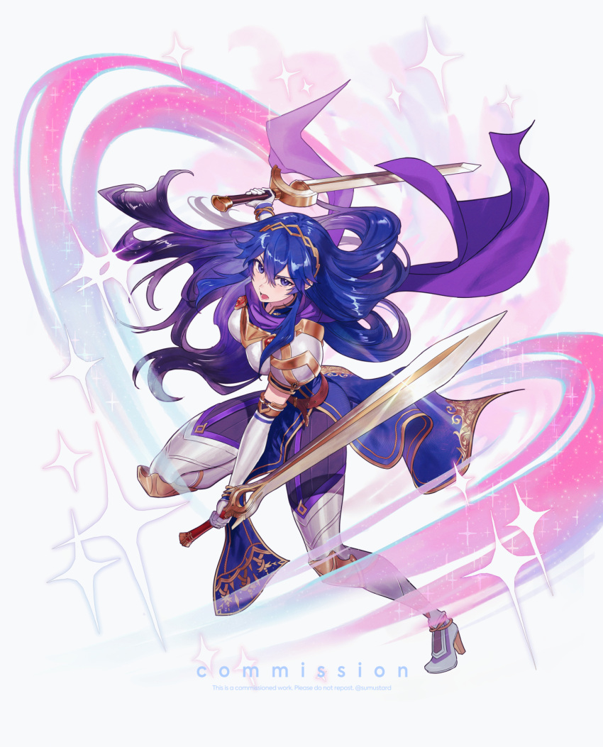 Safebooru - 1girl armor blue eyes blue hair cape falchion (fire emblem) fire emblem fire emblem ...