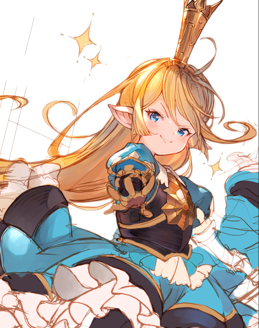 Safebooru - armor armored dress blonde hair blue eyes breastplate ...