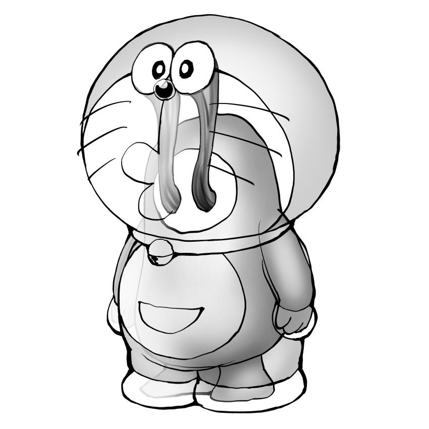 Safebooru - 1other cursed fall guy (meme) doraemon doraemon (character ...