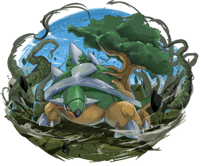 Safebooru - all fours debris ekaki panda eye trail highres light trail ...