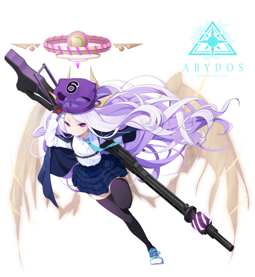 Safebooru - 1girl absurdres ahoge alternate costume aqua necktie balaclava bent over black skirt ...