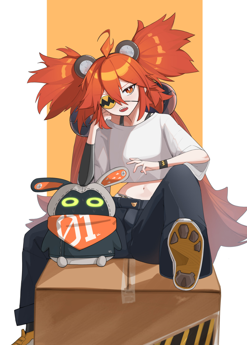 Safebooru - 1girl absurdres alternate costume animal ears bangboo (zenless zone zero) bare ...