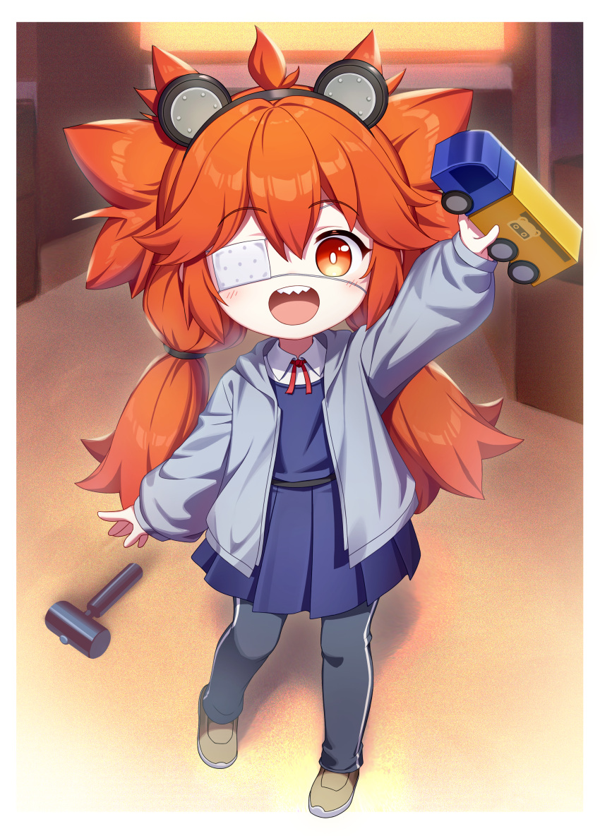 Safebooru - 1girl absurdres aged down ahoge alternate costume animal ears bear ears child ...