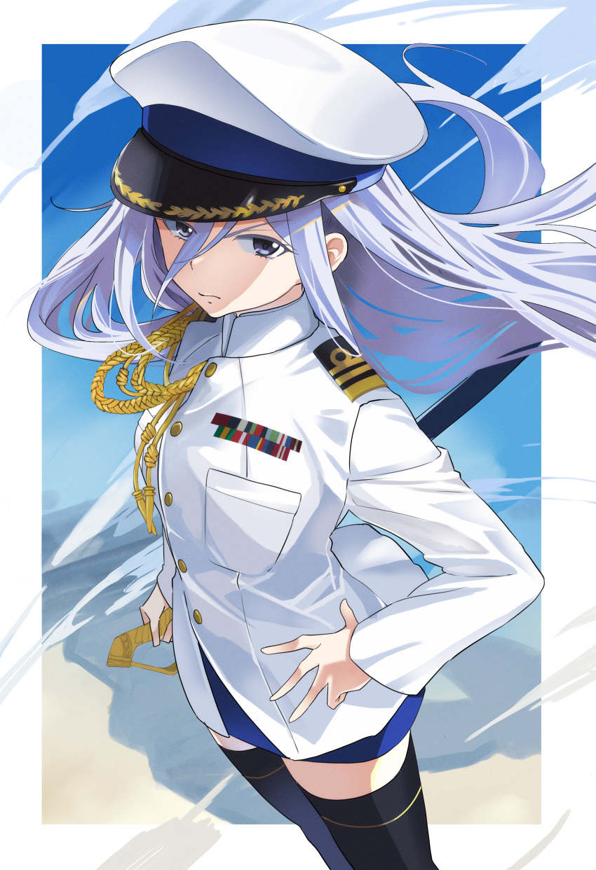 Safebooru - 1girl 86 -eightysix- absurdres azur lane black thighhighs ...