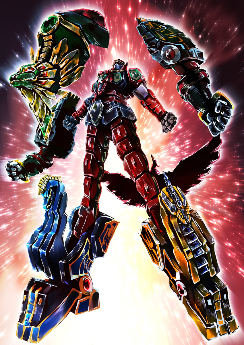 Safebooru - bird clenched hand commentary dragon gattai gosei sentai ...