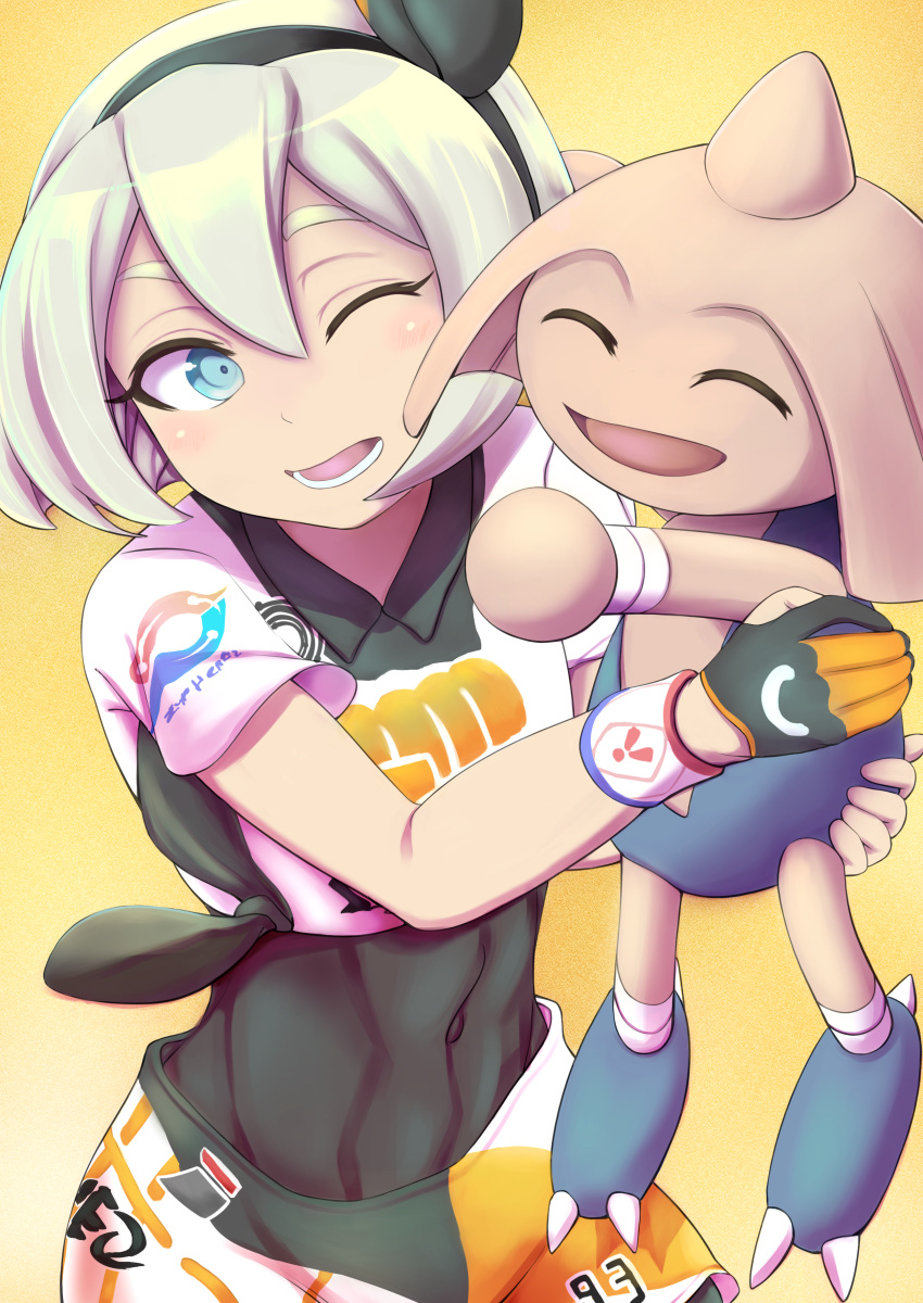 Safebooru - 1girl absurdres bandages bazil bea (pokemon) blue eyes ...