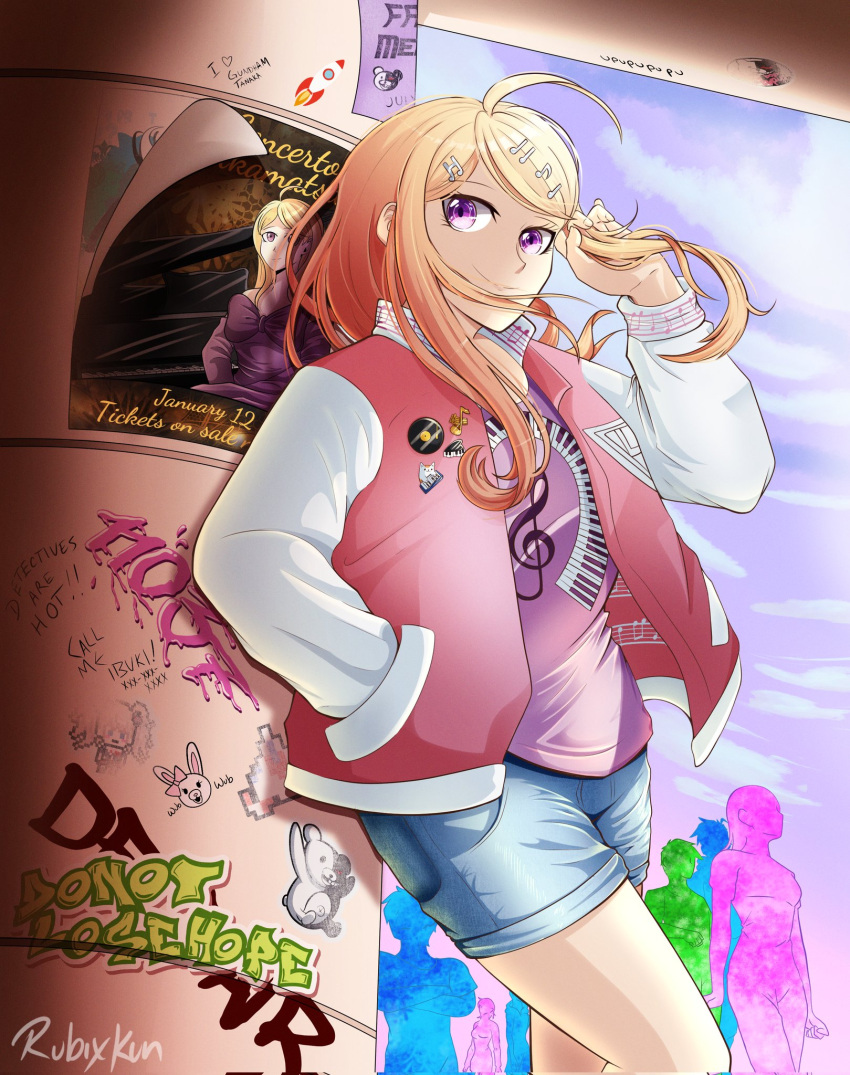 Safebooru 1girl Ahoge Akamatsu Kaede Alternate Costume Closed Mouth 4611