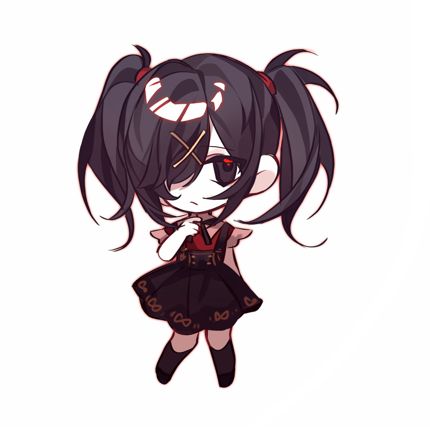 Safebooru - 1girl ame-chan (needy girl overdose) arm behind back black ...