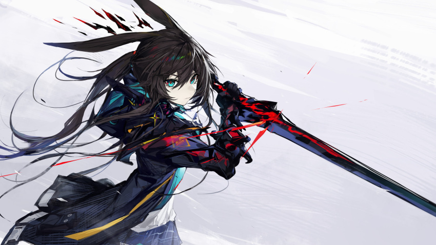 Safebooru - 1girl absurdres amiya (arknights) amiya (guard) (arknights ...