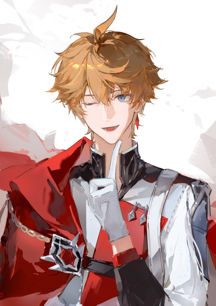 Safebooru - 1boy ahoge alternate costume bishounen blue eyes bolooofan ...