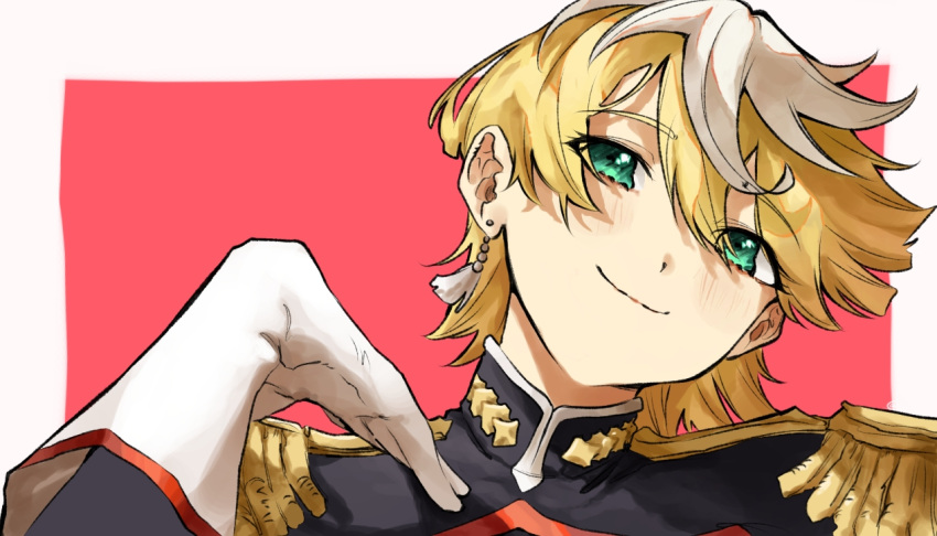 Safebooru - 1girl anti-demon corps uniform blonde hair closed mouth ...