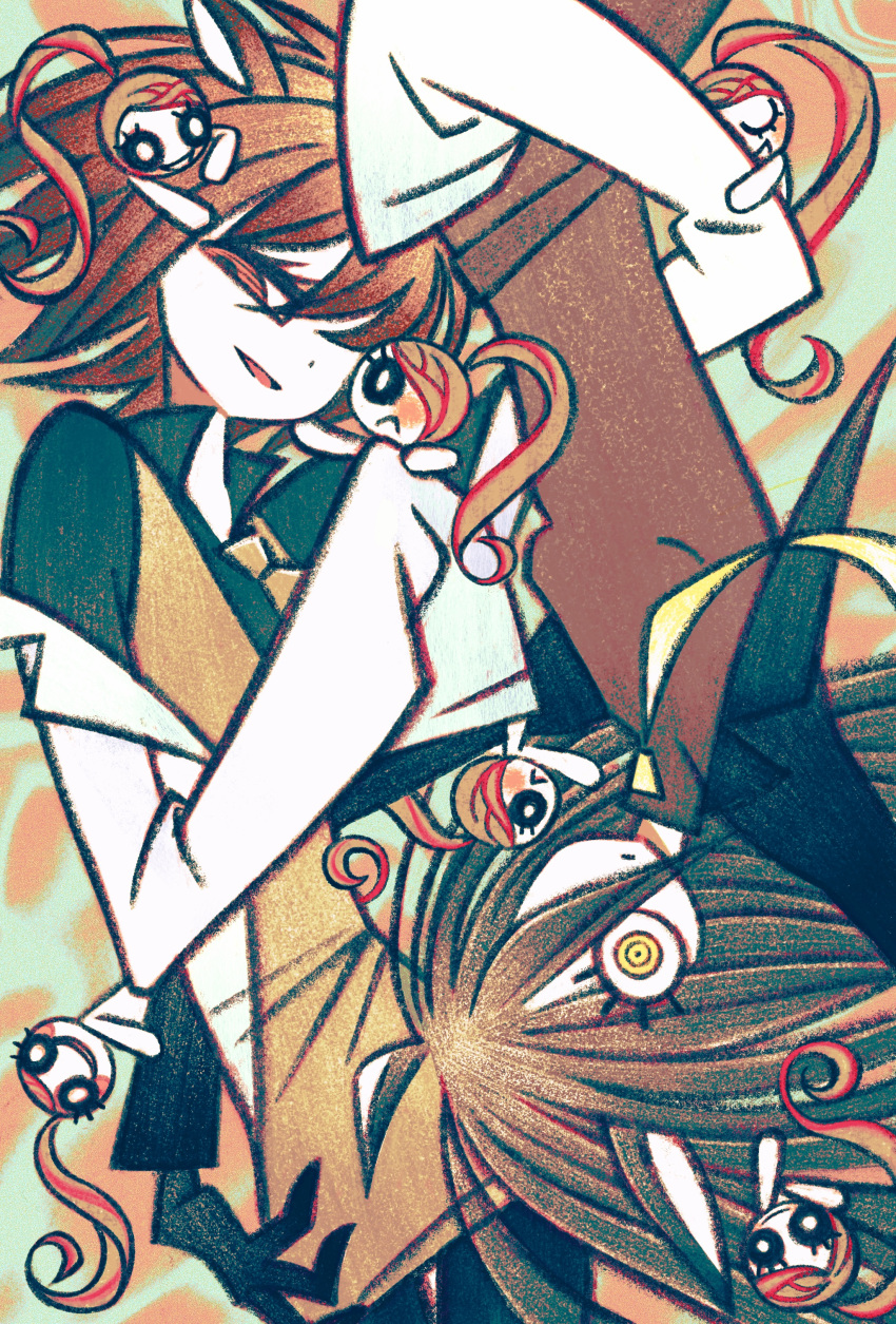 Safebooru - 6+girls abstract background absurdres agnes tachyon ...