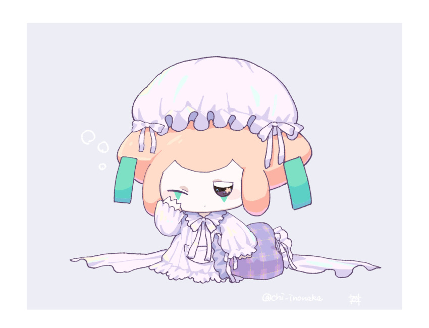 Safebooru - border chi inonaka closed mouth clothed pokemon commentary ...