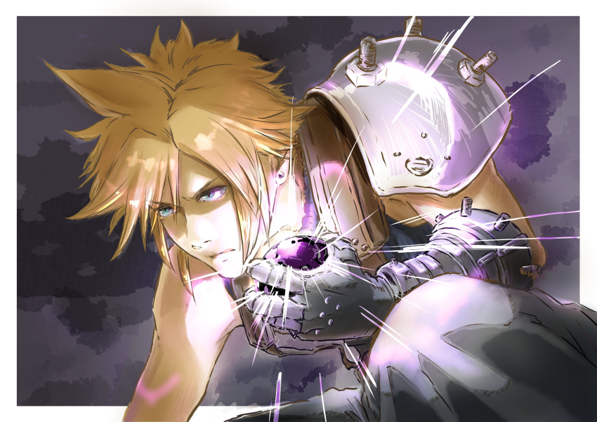 Safebooru - 1boy absurdres aqua eyes arm out of frame armor armored ...