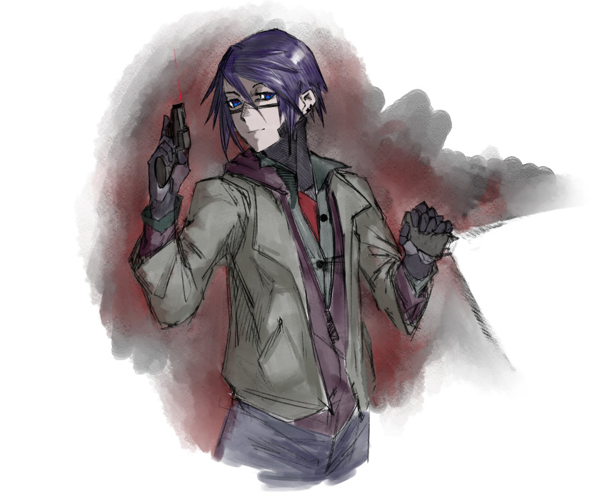 Safebooru - 1girl absurdres alan wake (game) android black hair blue ...