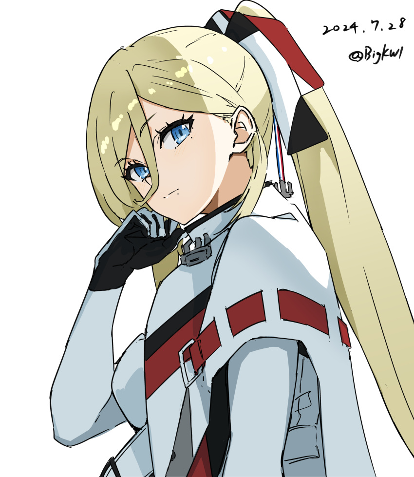 Safebooru 1girl Absurdres Bigkwl Blonde Hair Blue Eyes Breasts 4327