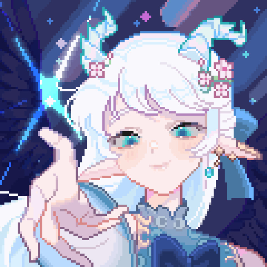 Safebooru - 1girl animated animated gif aqua eyes blinking commentary ...