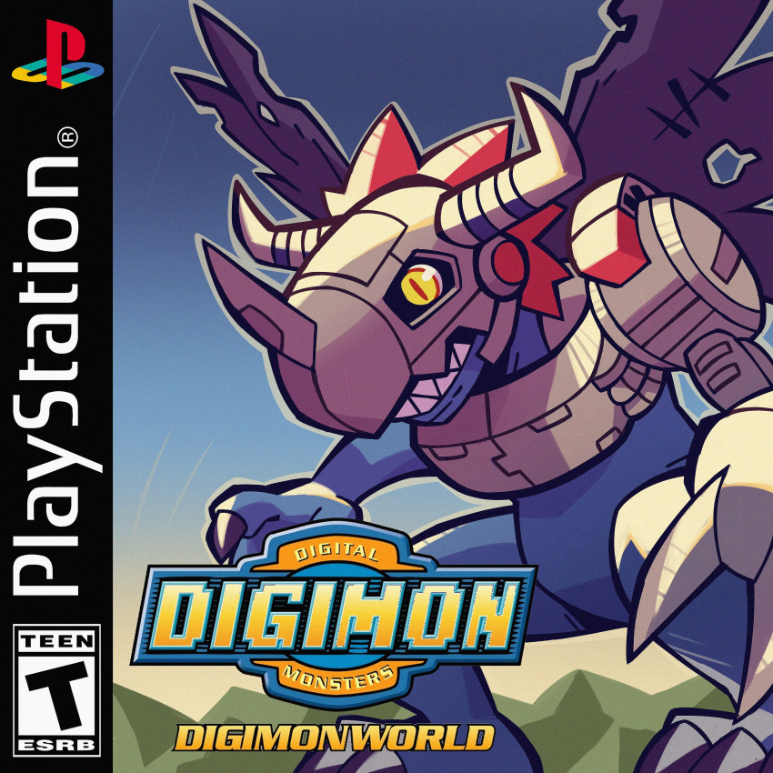 Safebooru - absurdres black wings blue skin box art colored skin ...