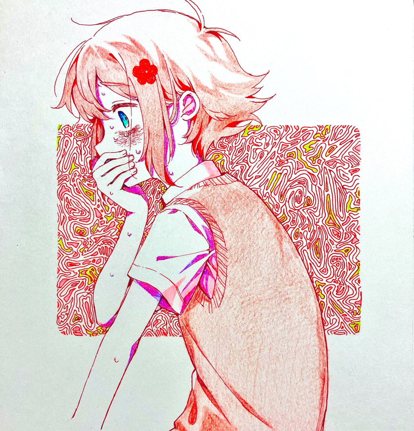 Safebooru - 1boy basil (faraway) (omori) basil (omori) blonde hair blue ...