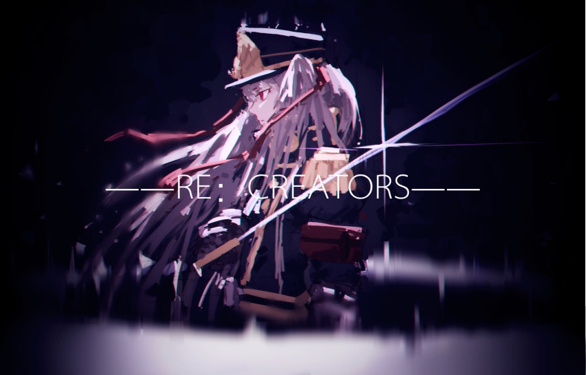 Safebooru - 1girl altair (re:creators) coat facing to the side ...