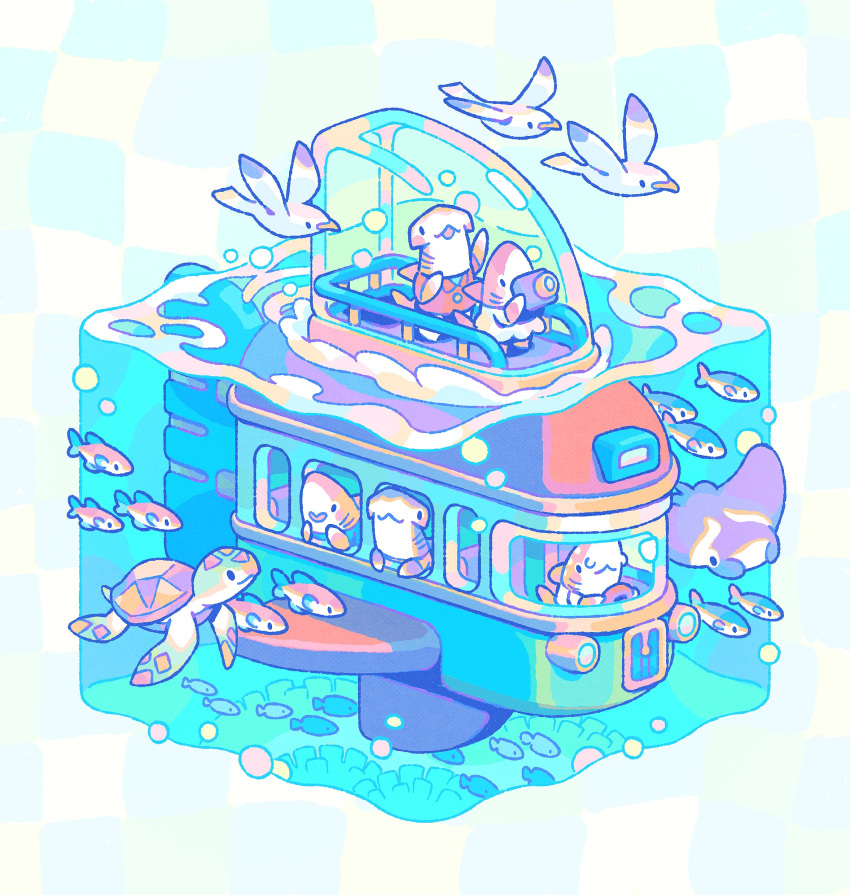 Safebooru - 1boy 1girl 3others absurdres ambiguous gender animal bird ...