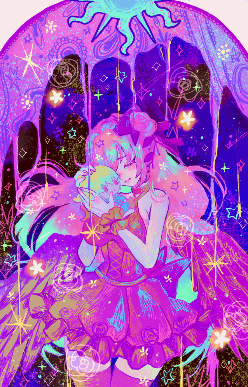 Safebooru - 1girl absurdres bare shoulders bow breasts character doll ...