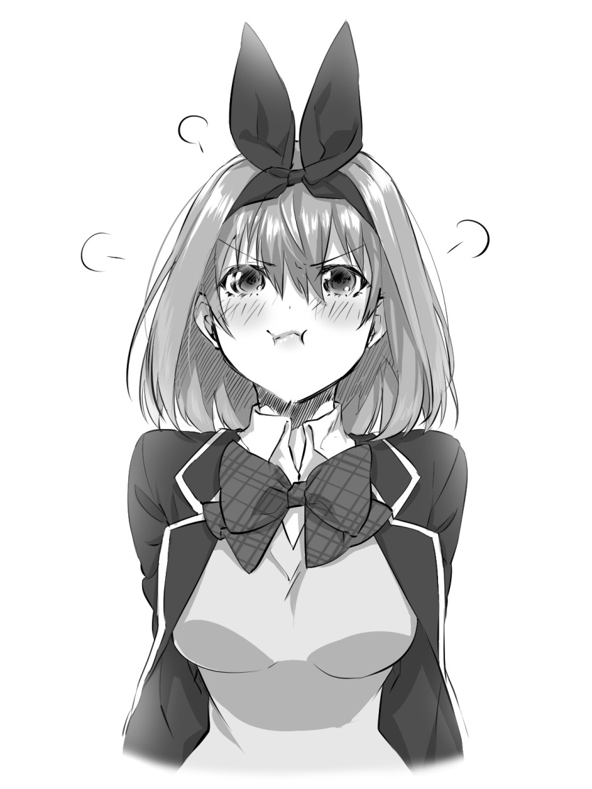 Safebooru - 1girl blazer blush breasts cropped torso go-toubun no ...